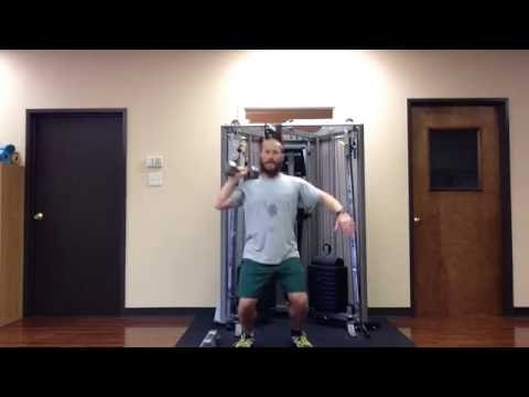 Single Arm Dumbbell Clean and Jerk Exercise | N 2 Action