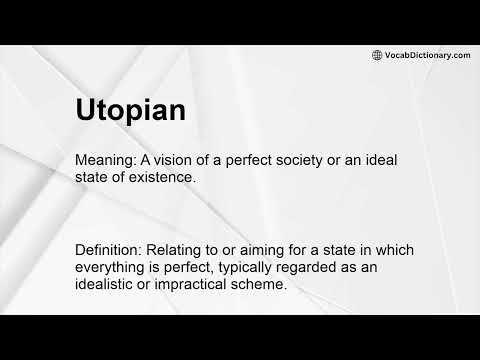 Utopian Meaning