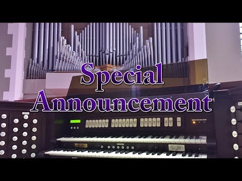 Special Announcement