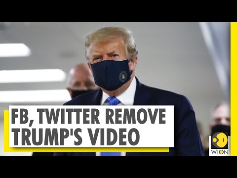 Twitter, Facebook remove Trump's video over false claim about children and COVID-19
