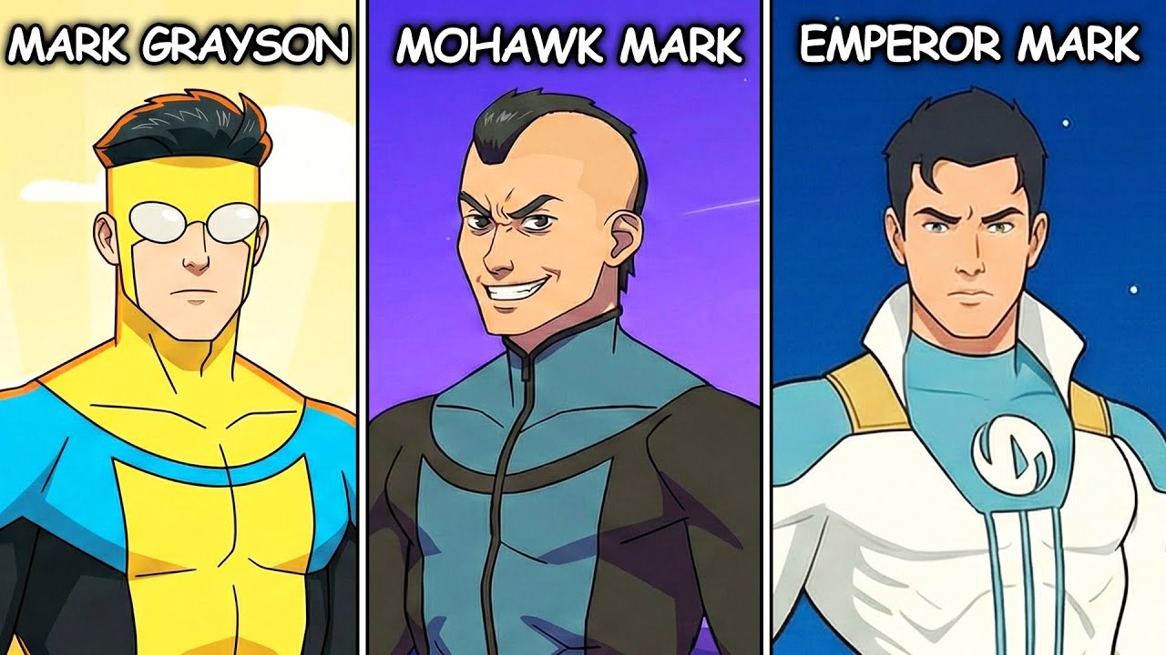 Every Mark Grayson Variant Explained in 24 Minutes (Invincible)
