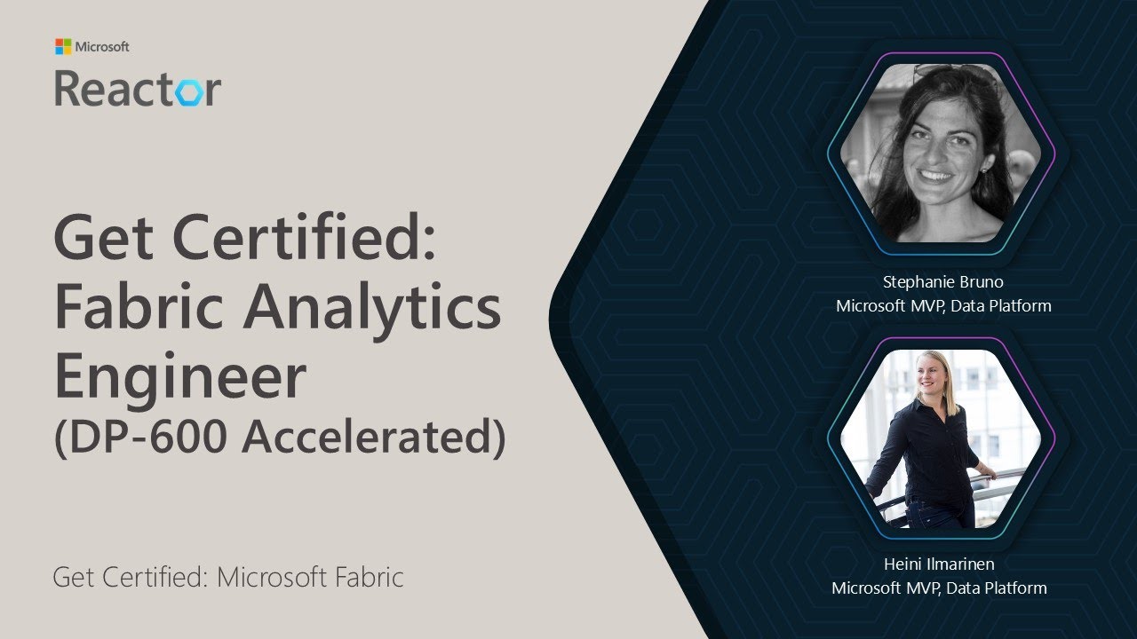 Get Certified: Fabric Analytics Engineer (DP-600 Accelerated)