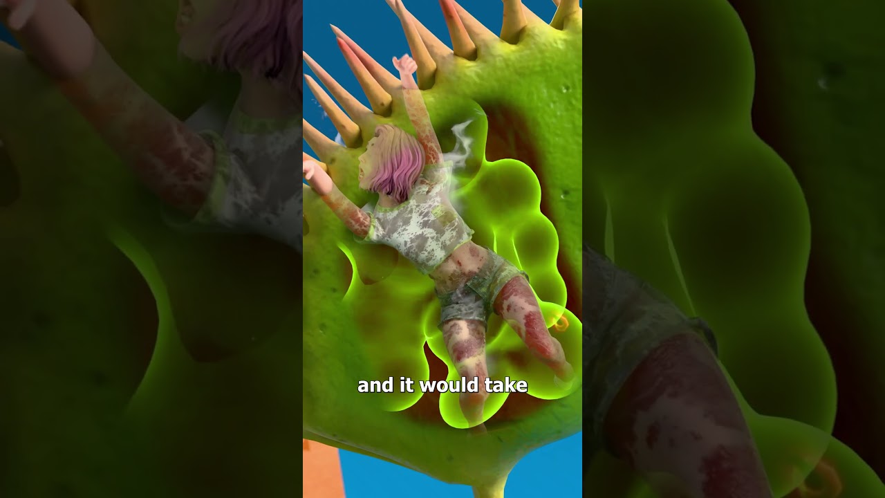 Swallowed By A Giant Venus Flytrap 😲