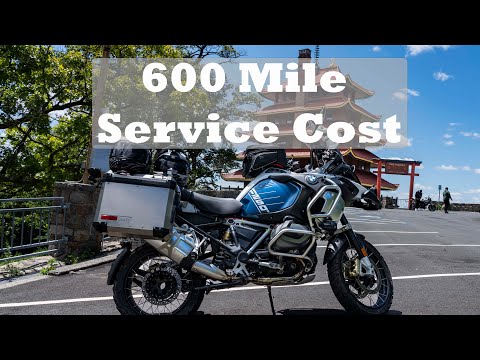 BMW R1250 GS Adventure 600 Mile Service Cost