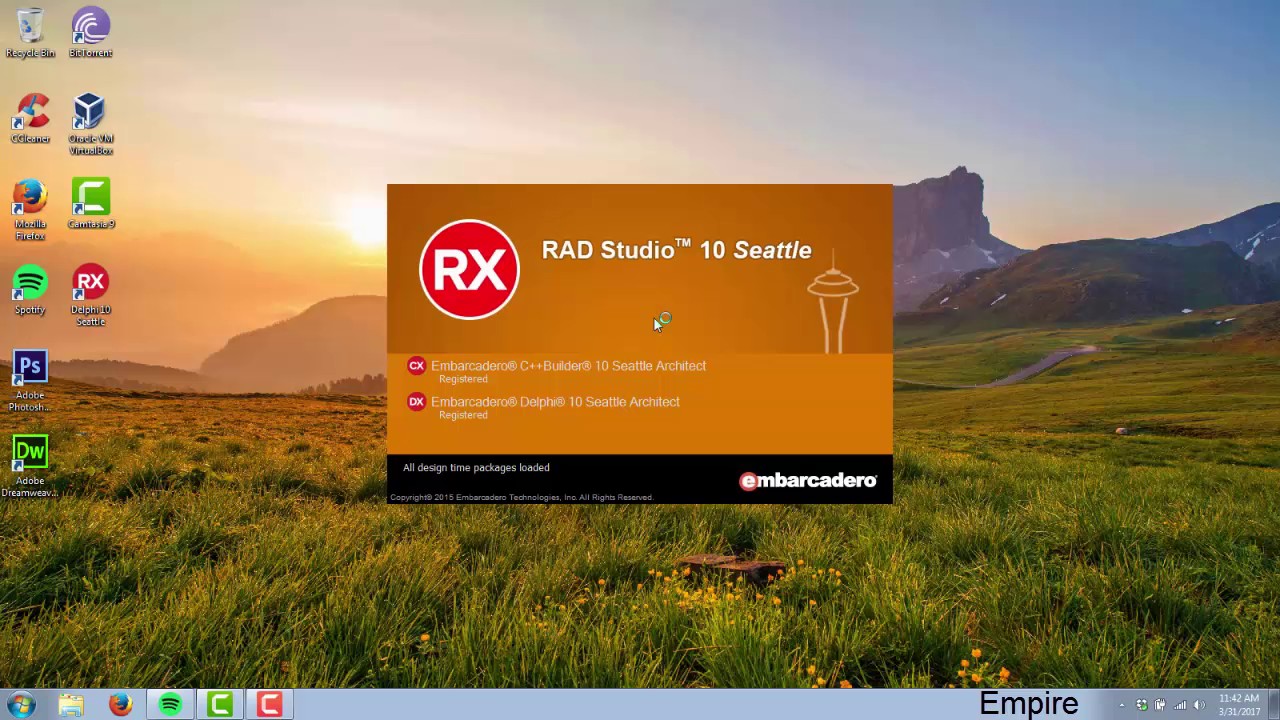 Delphi 10 Seattle - GUI Layout Setup