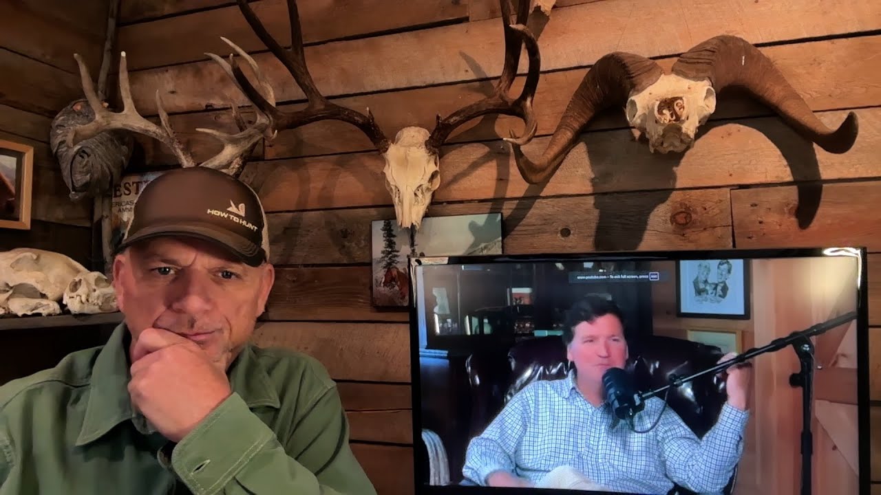 Tucker Carlson Experiences The Terror On His Rural Property
