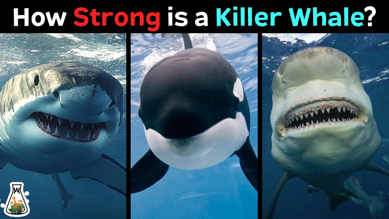How Strong is a Killer Whale Compared to Sharks?