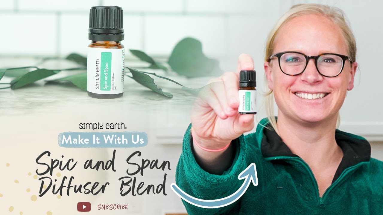 Spic and Span Diffuser Blend for Spring Cleaning