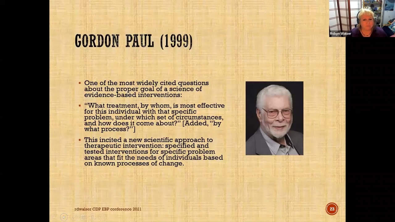 CDP EBP Conference 2021 - Intro & Disrupting The Top Down Paradigm Case Example of ACT Dissemination