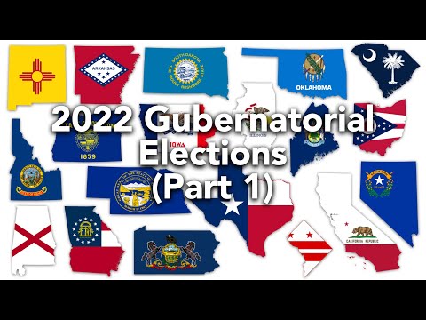 Every 2022 Gubernatorial Election, Part 1
