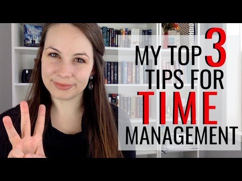 MY TOP 3 TIME MANAGEMENT TIPS FOR WRITERS
