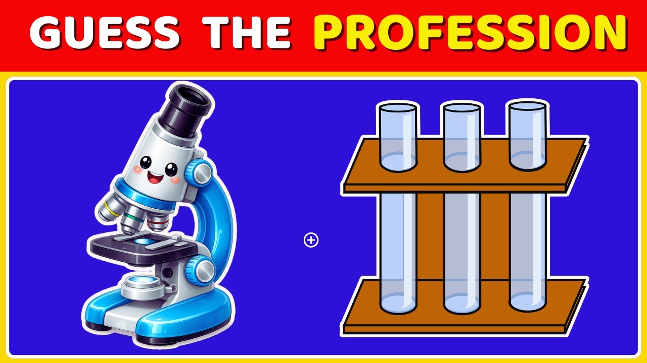 🤔 Guess the Profession by Emoji 👨‍⚕️👩‍🍳 | Part 2 🔥 Only Geniuses Get 100%! 😱