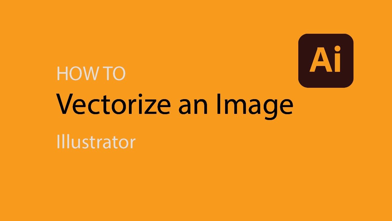 Vectorize an image (pdf format) using Illustrator