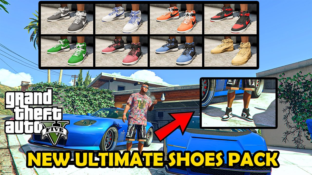 Ultimate Shoes Pack (for Franklin) 1 - GTA 5