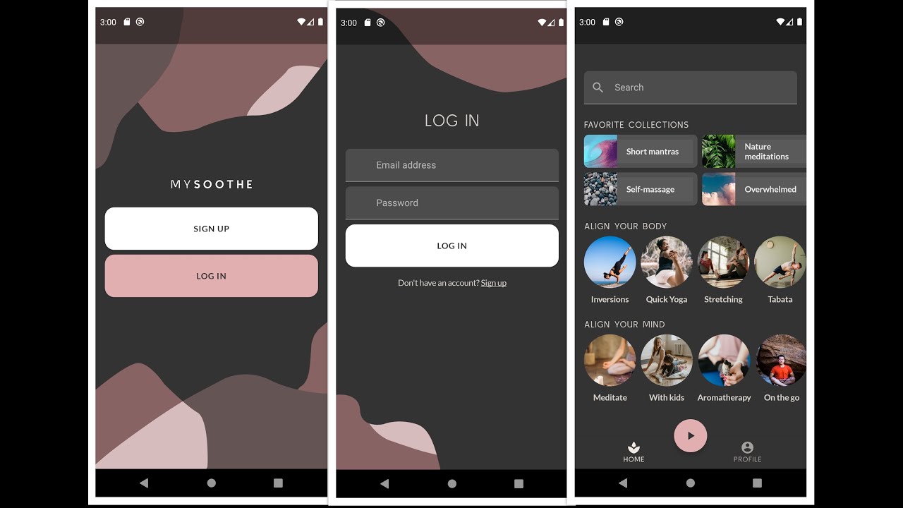 Android Dev Challenge: MySoothe