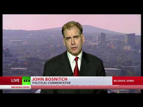 RT News Political Commentator John Bosnitch gives an analysis of the ...