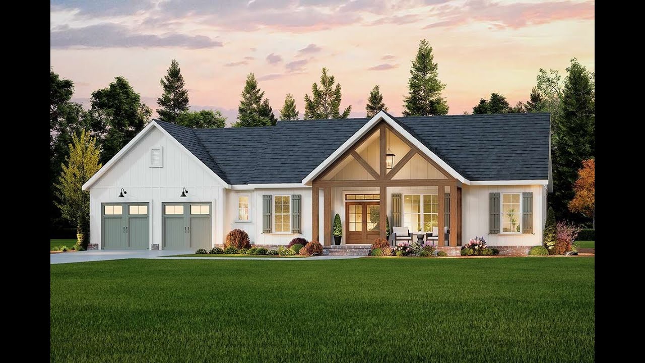 Exclusive Modern Farmhouse | Virtual Tour | Plan 009-00443