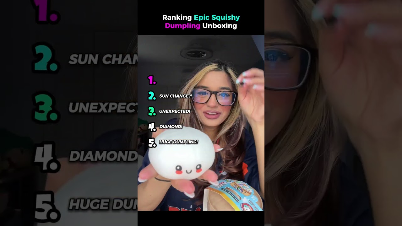 Ranking Epic Squishy Dumpling Unboxing!