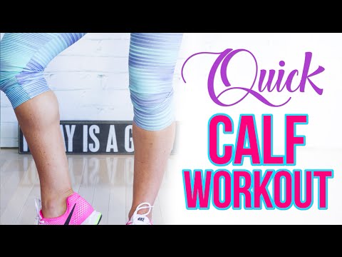 Calf Workouts for Women - 5 Best Calf Exercises to Try At Home