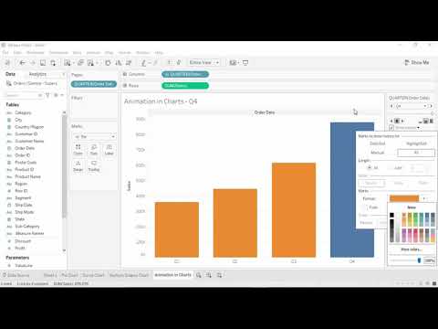 Learn Tableau Tutorial for Beginners 33 Create Animated Data Visualizations in Tableau - Mind Luster