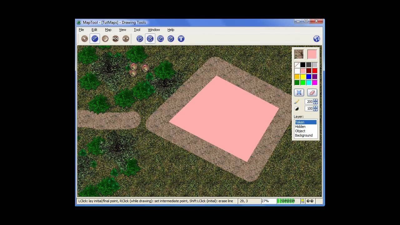 MapTool Tutorial:  Drawing Tools