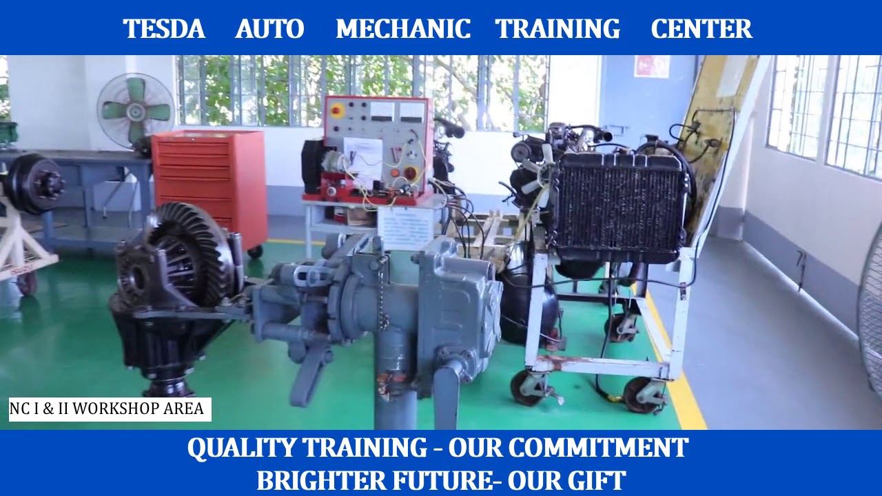 TESDA AUTO MECHANIC TRAINING CENTRE