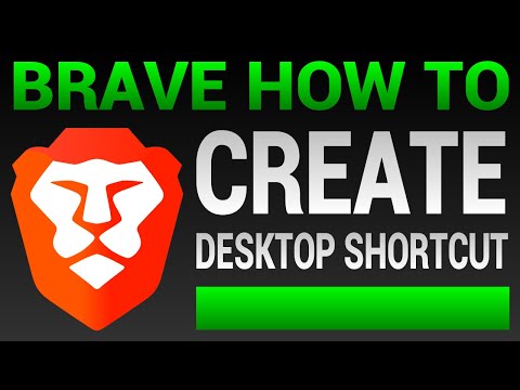 How To Create Desktop Shortcut In Brave (Add Shortcut Brave Browser)