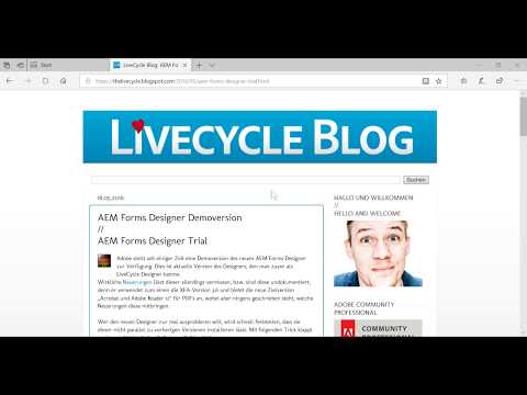Download AEM / LiveCycle Designer