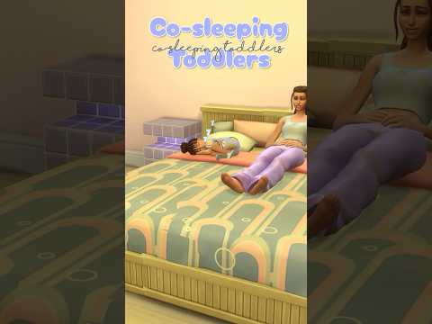 Toddlers Can “Sleep” On Adult Beds!? No CC #sims4
