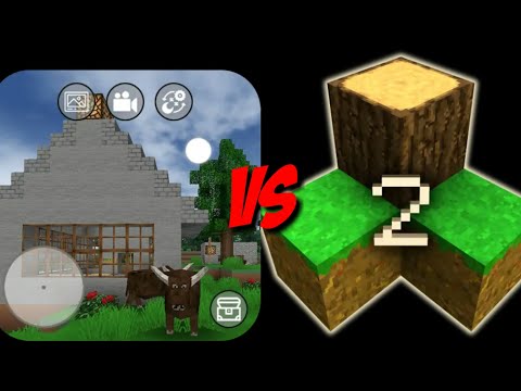 Mini Block craft Vs Survivalcraft 2