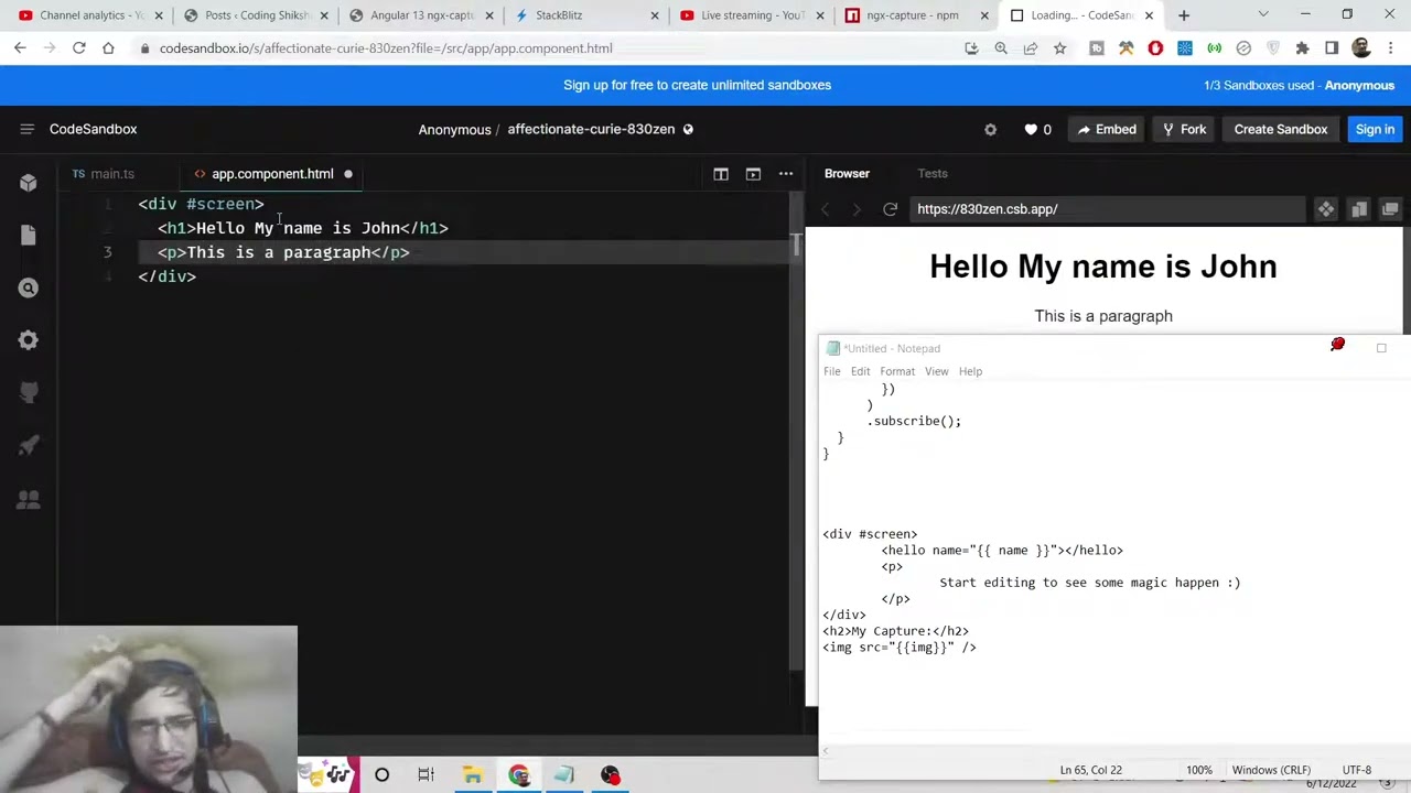 Angular 13 ngx-capture Example to Capture Screenshot of HTML Elements as PNG Image in TypeScript