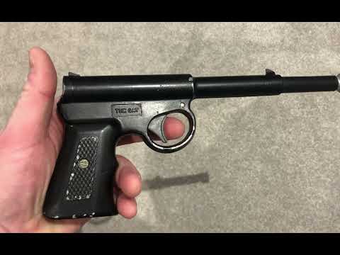 T J Harrington "With Safety" Gat Gun Pop Out Air Gun Pistol.