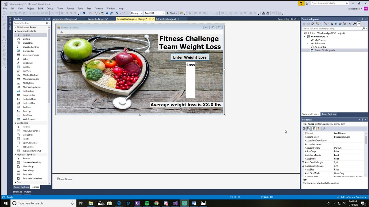 Visual Basics Chapter 6 Guided Program Development