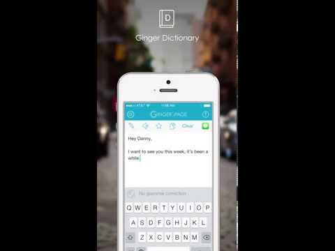 Ginger Page for iOS -- Define