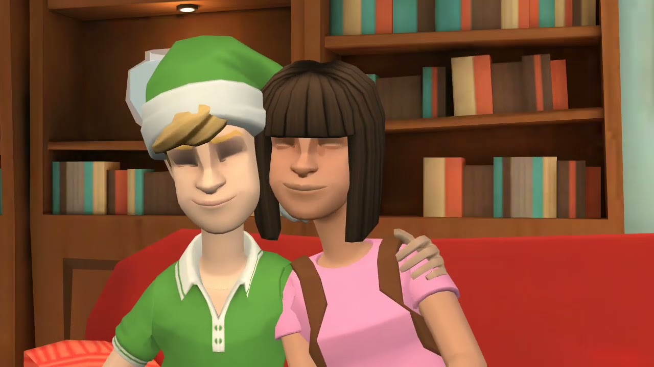 I hug Dora