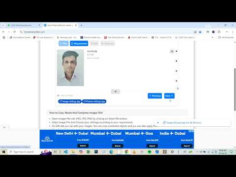 How to Resize a Photo & Signature According to Government Form Instruction