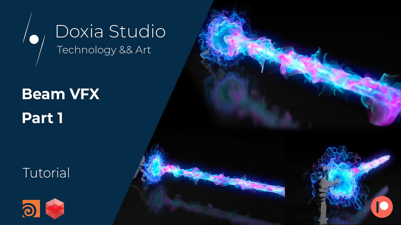 Houdini Tutorial: Beam VFX Part 1 (Preview)
