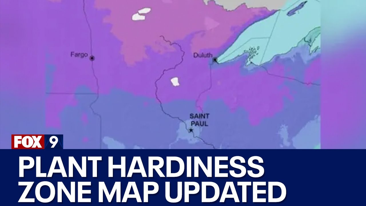 Plant hardiness zone map updated