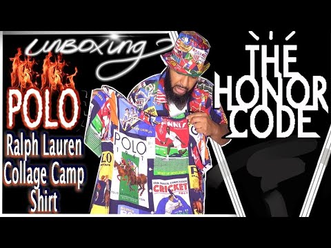 Polo Ralph Lauren Collage-Print Camp Shirt - Macy's [The Honor Code: Honorable Unboxing Series]