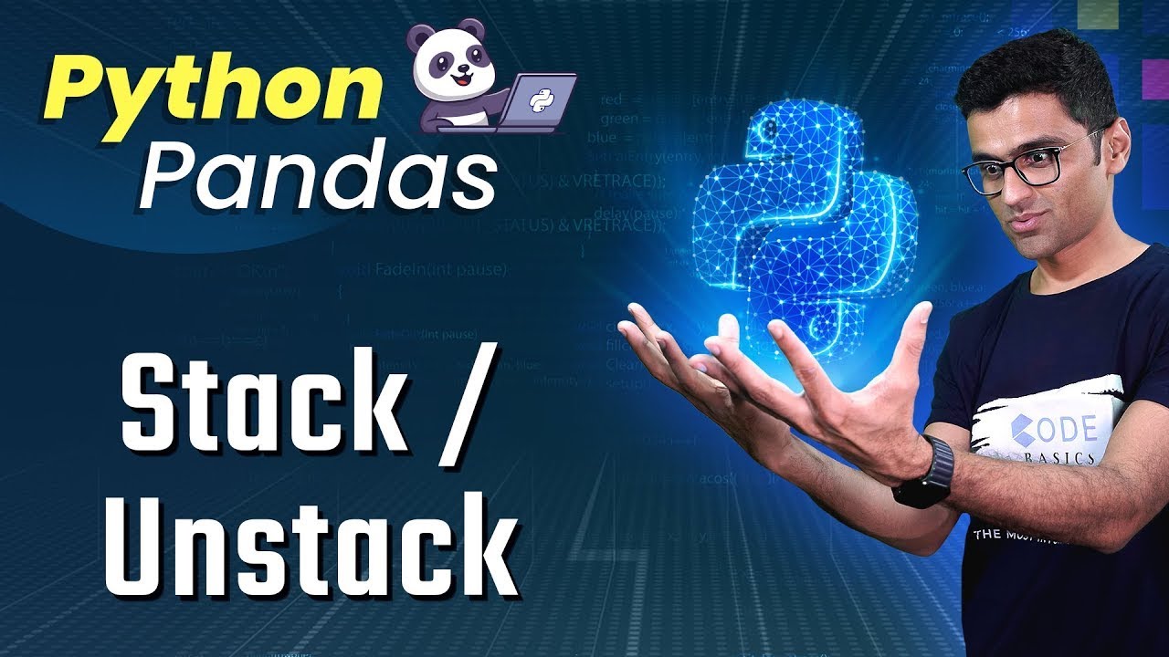 Python Pandas Tutorial 12. Stack Unstack