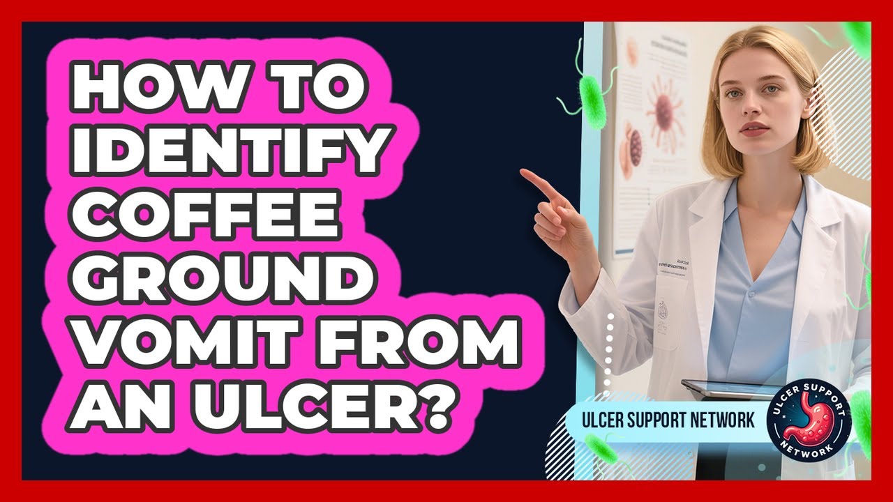 How To Identify Coffee Ground Vomit From An Ulcer?