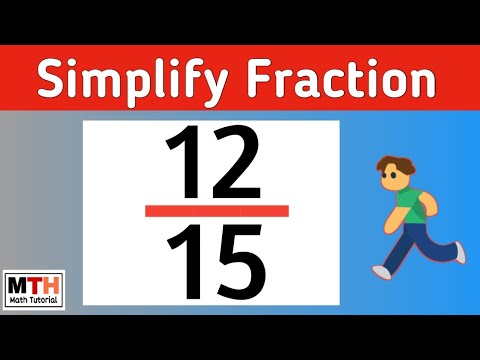 12/15 simplified as a fraction | How to simplify 12/15
