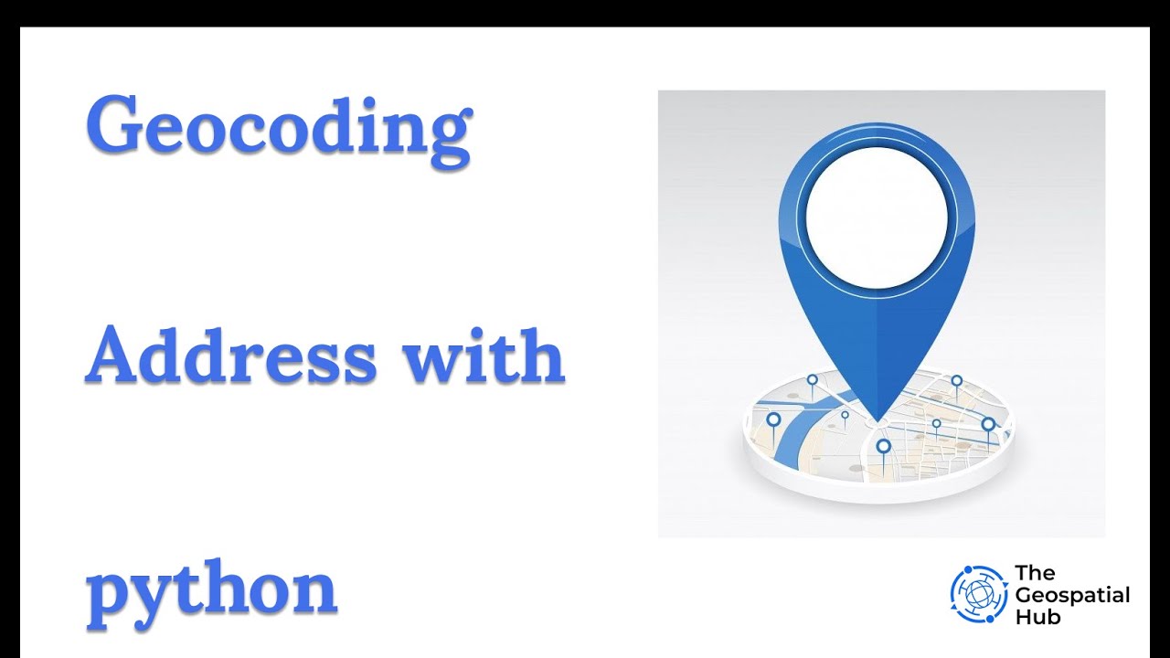 Geocode with python in 5minutes