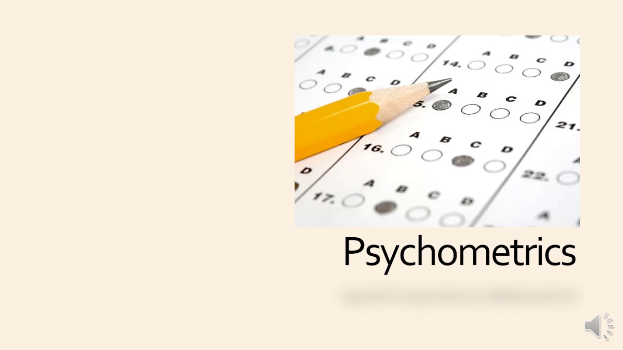 Introduction to NeuroPsychology Testing: Psychometrics