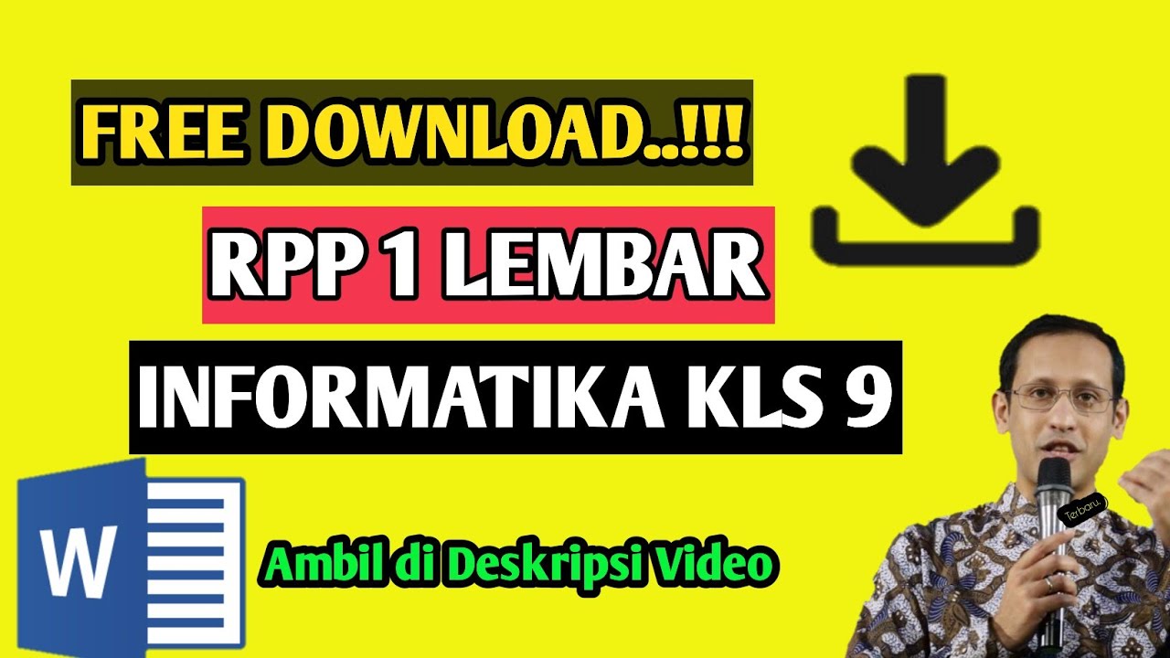 RPP Informatika SMP Kelas 9 2021