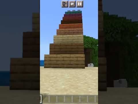 Red Nether Brick Wall #minecraft #shorts