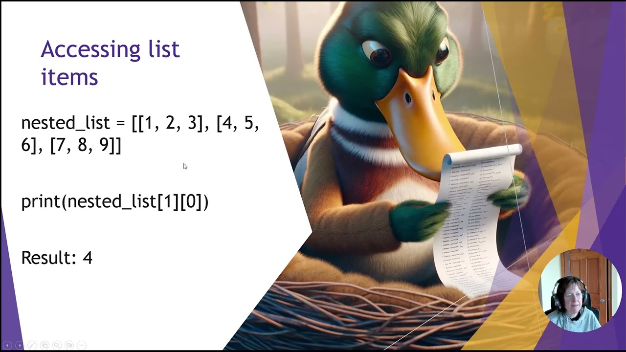 Python Multi-Level List PowerPoint