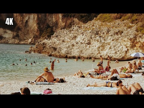 🔴4K | beautiful nature video in | 4k | a beach in the beauty place | 2025