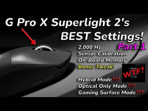 BEST Settings Part 1: Logitech G Pro X Superlight 2 | Set On-Board Memory | Maximize Your GPX 2!