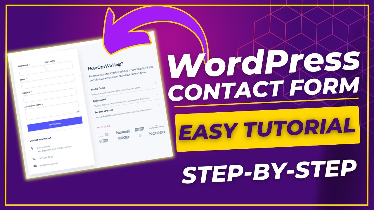 Easy WordPress Contact Form Setup with WPForms - Tutorial for Beginner's 2025